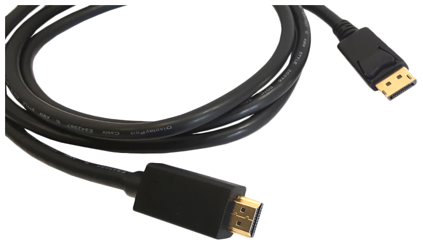 Кабель Kramer DisplayPort-HDMI, M-M 4,6м Black (C-DPM/HM-15)