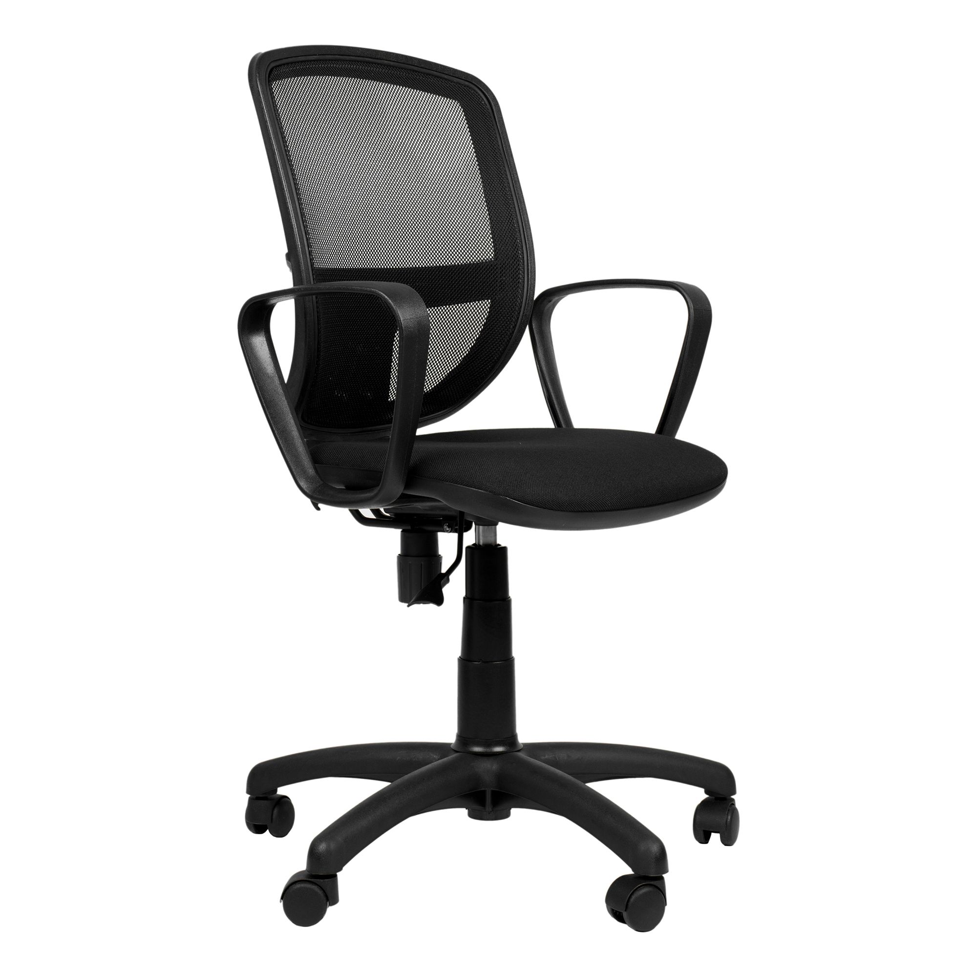 Кресло офисное Betta черное 53 х 53 х 89 см