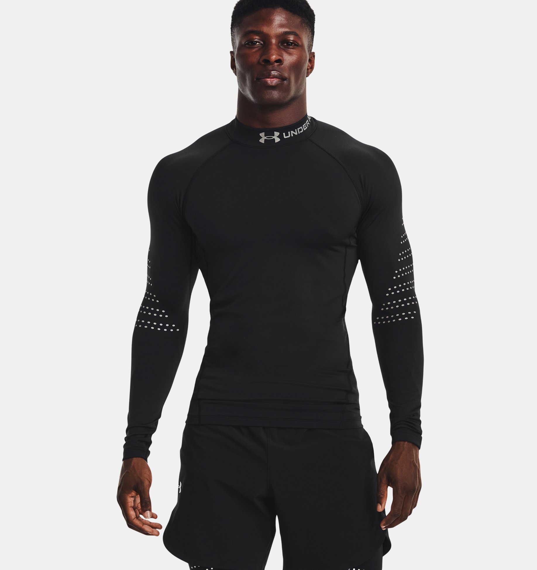 Лонгслив мужской Under Armour 77-1373828 черный XL INT