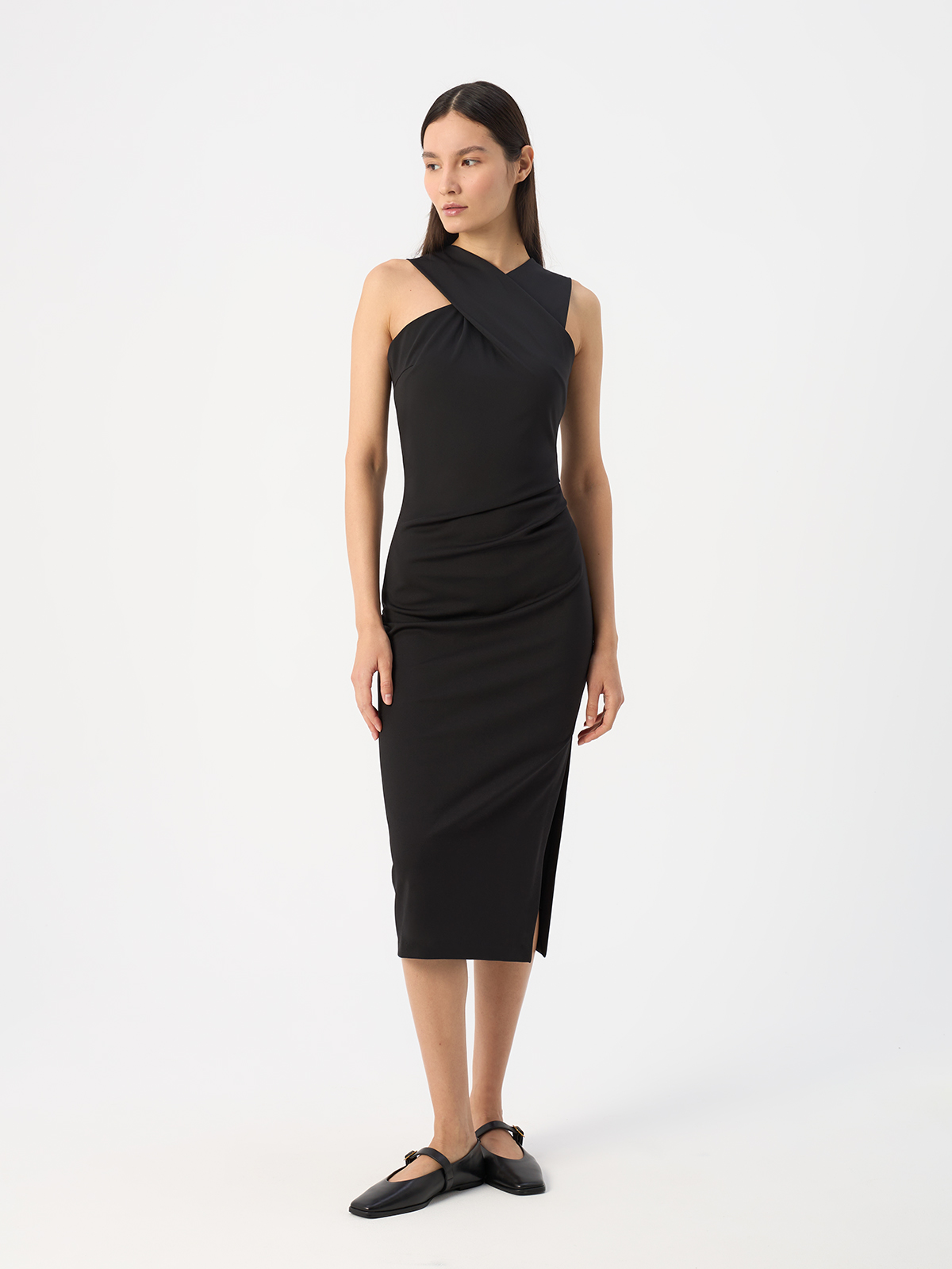 Платье женское Rinascimento CFC0112551003 черное XS