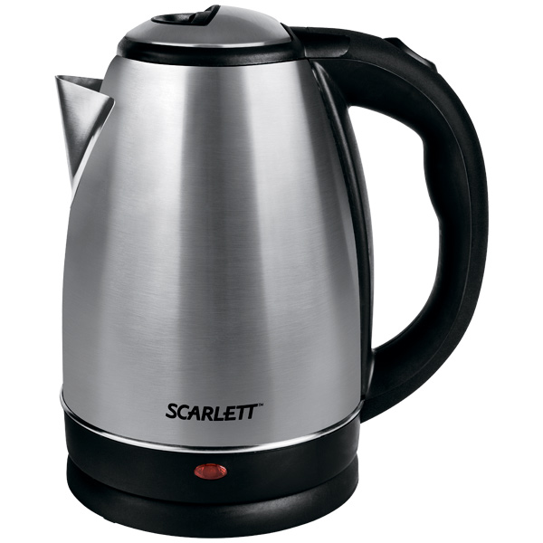 Чайник электрический Scarlett SC-EK21S24 1.8 л Silver, Black