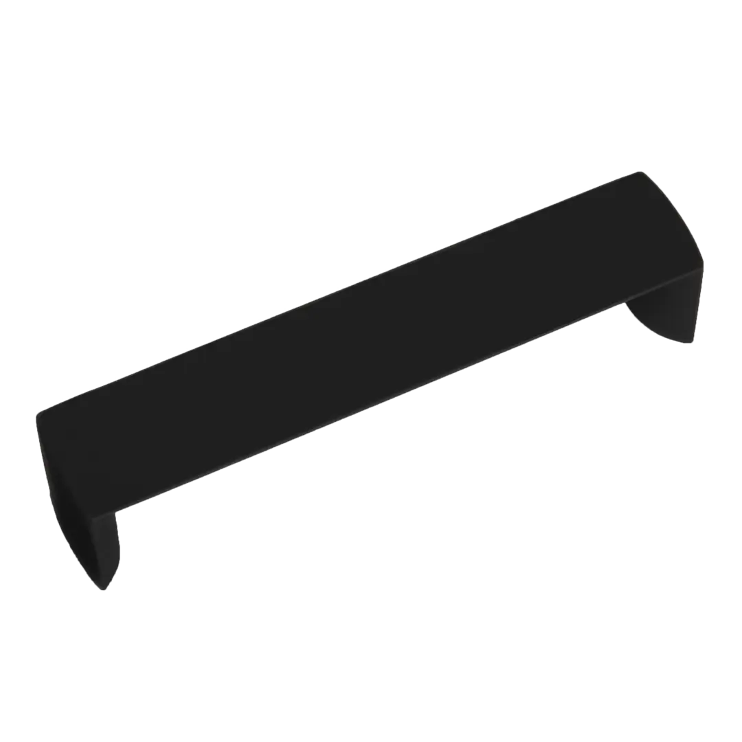 Ручка-скоба C-7 128 мм, цвет черный матовый