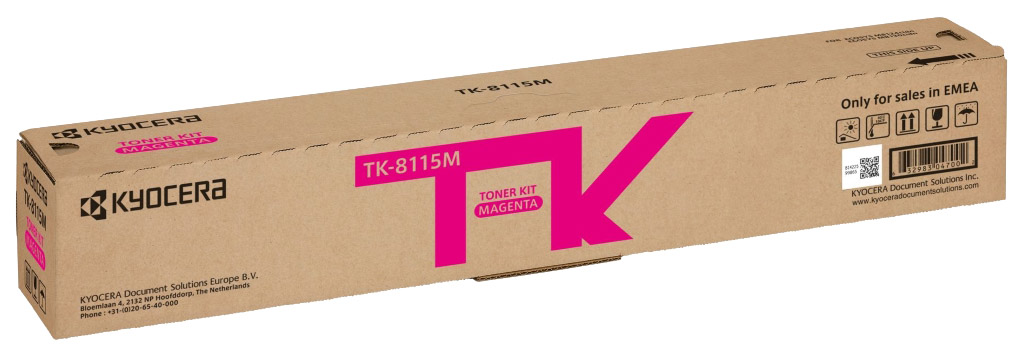 Картридж для лазерного принтера Kyocera TK-8115M, пурпурный, оригинал