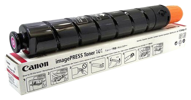 Тонер для копировального аппарата Canon T01 Y (8069B001) желтый, оригинал