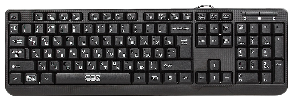 Проводная клавиатура CBR KB 103 Black