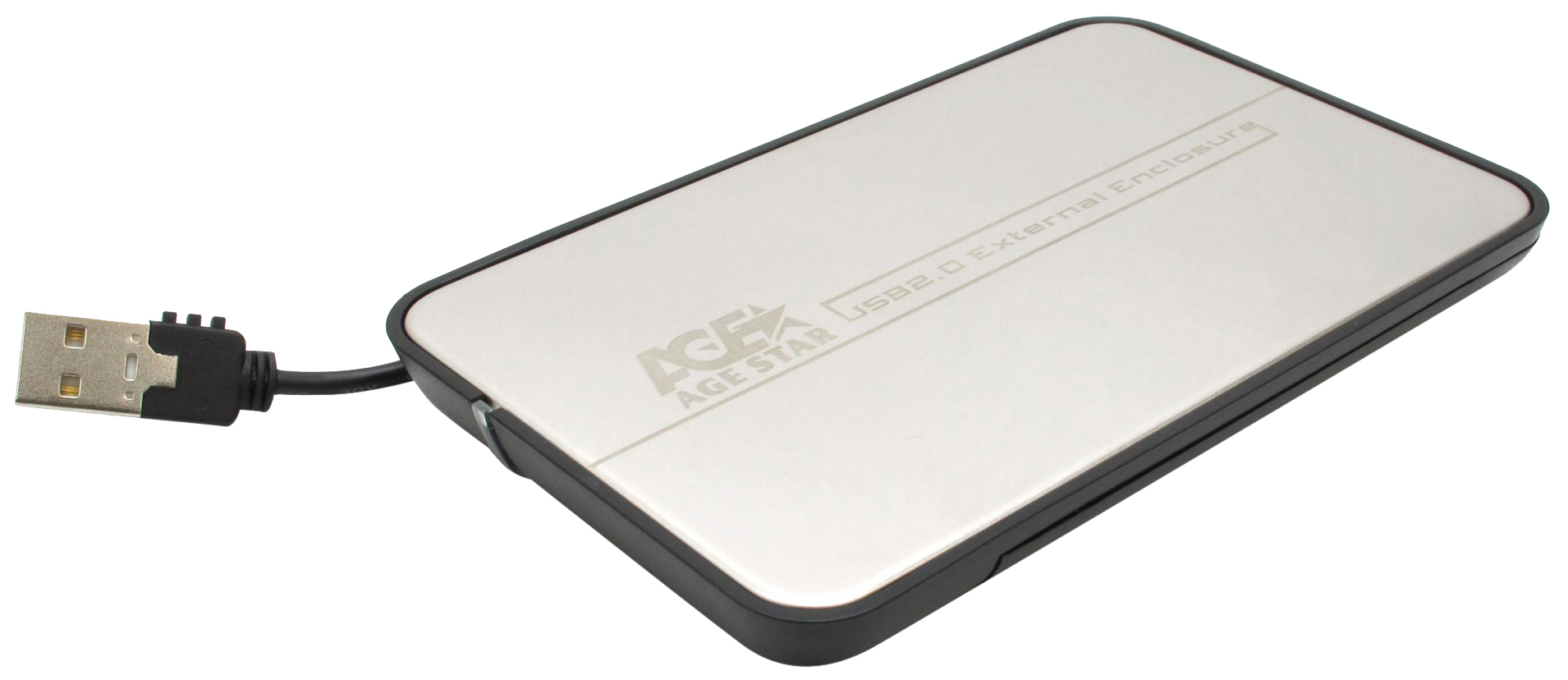 Внешний карман (контейнер) для HDD Age Star SUB2A8 Silver