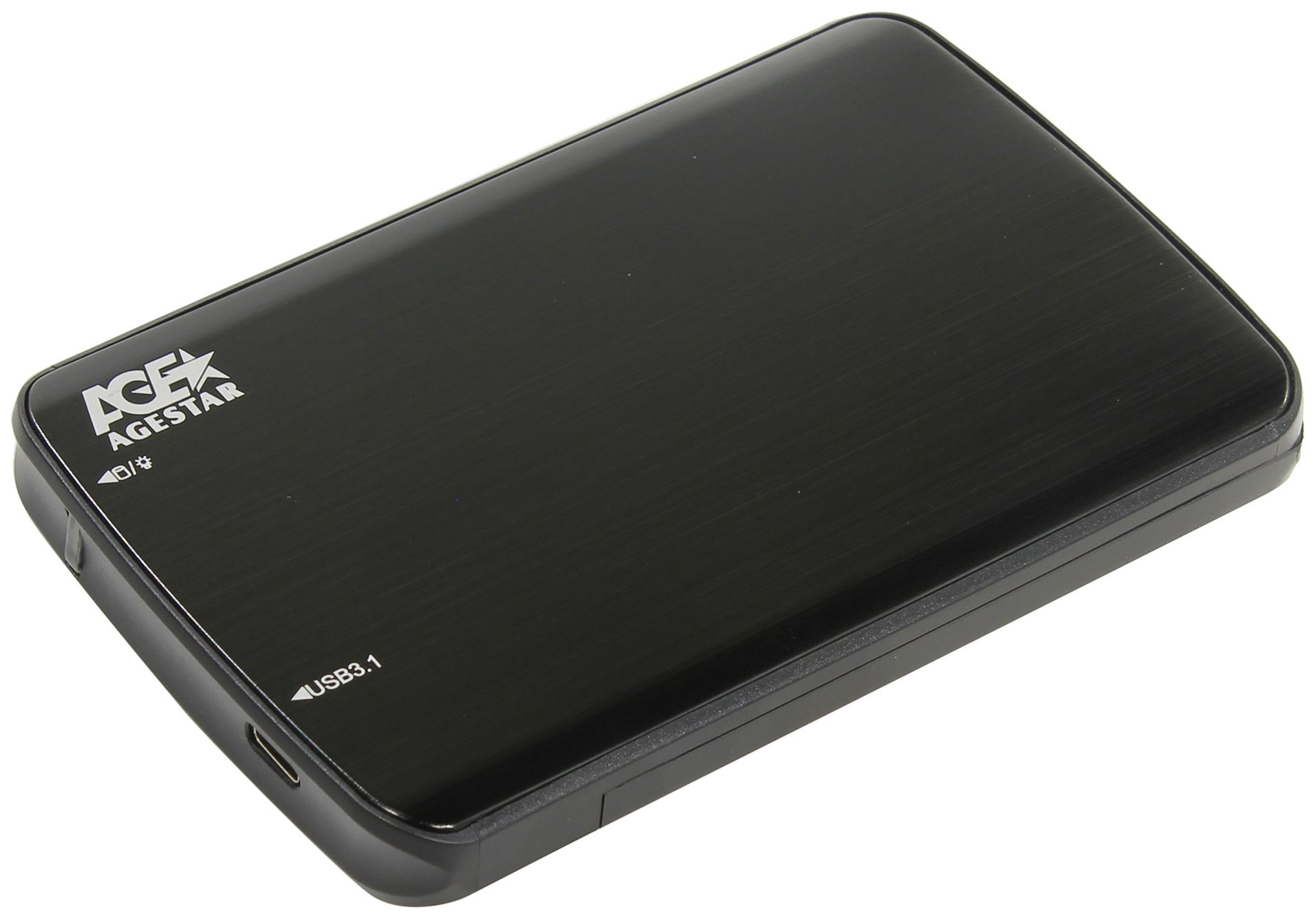 Внешний карман (контейнер) для HDD Age Star 31UB2A12C Black