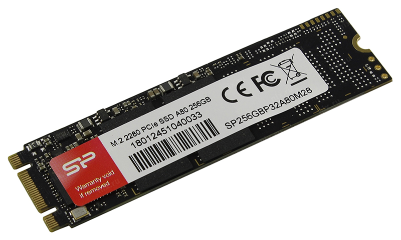 SSD накопитель Silicon Power A55 M.2 2280 256 ГБ (SP256GBSS3A55M28)