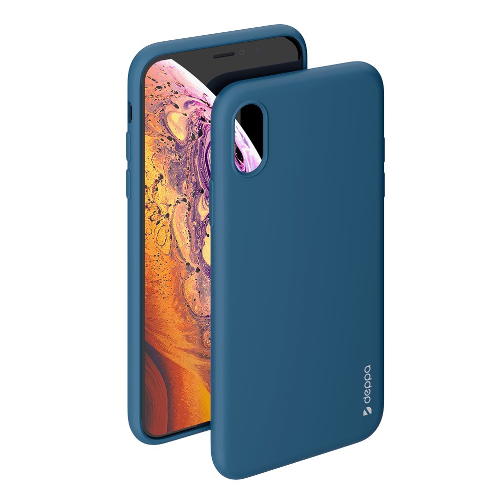 Чехол Deppa Gel Color Case для Apple iPhone X/XS Blue