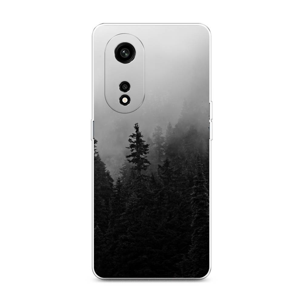Чехол на Oppo A1 Pro "Туманный лес"