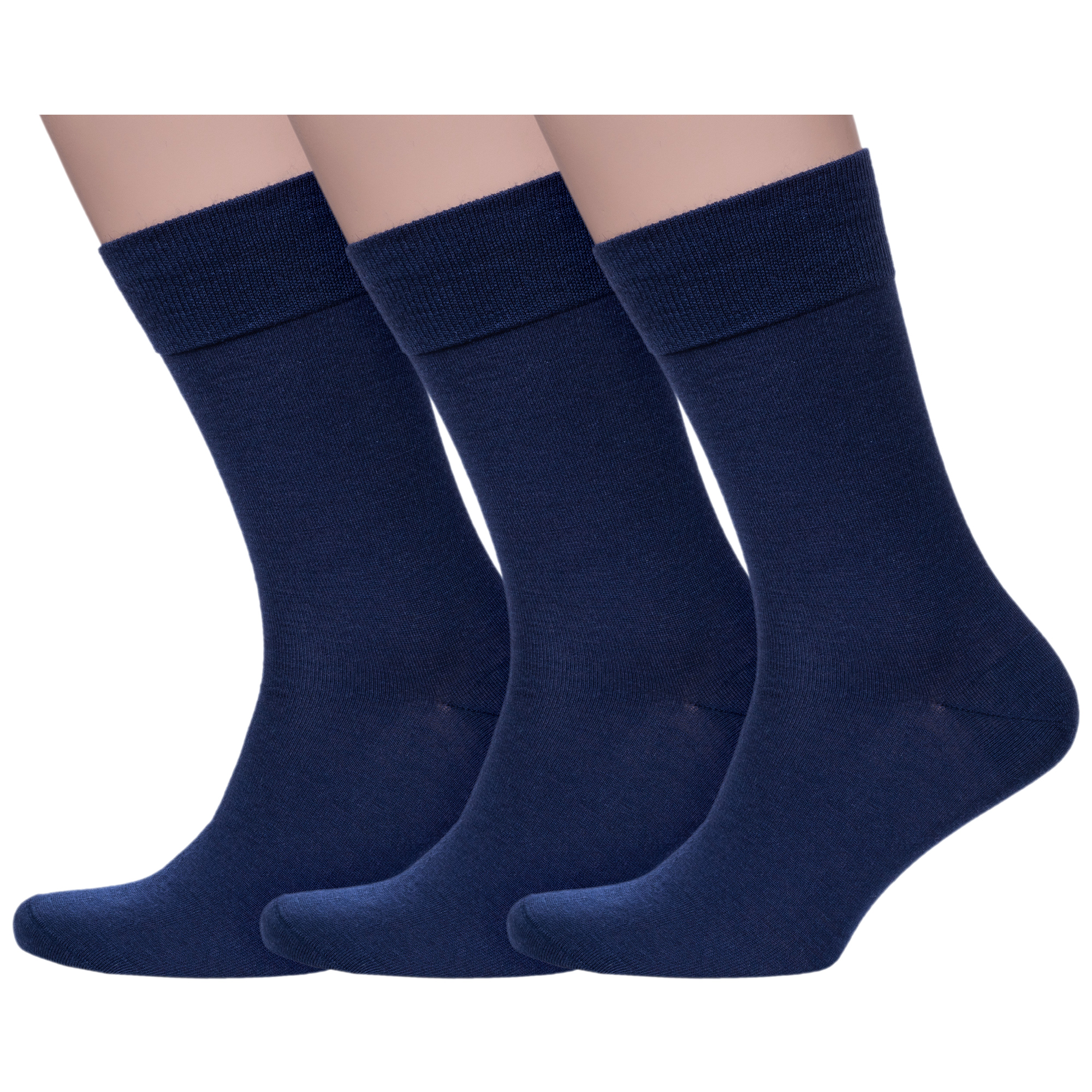 Комплект носков мужских Sergio di Calze 3-15SC10 синих 27