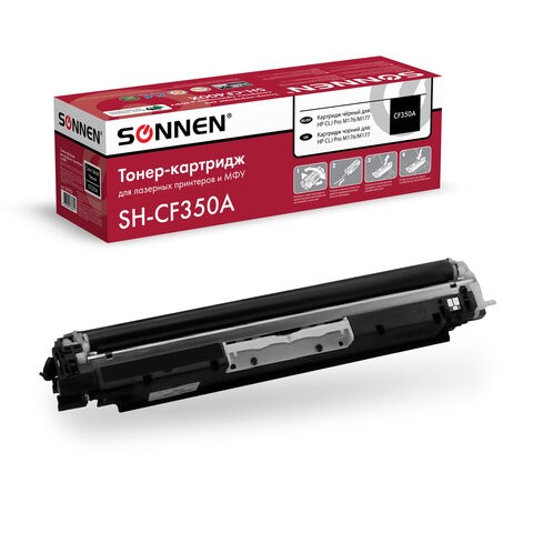 Картридж для лазерного принтера Sonnen 363950 black, совместимый