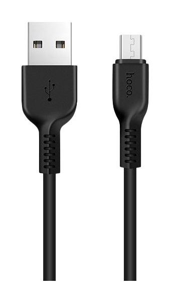 Кабель Hoco х13 Micro USB 1м Black