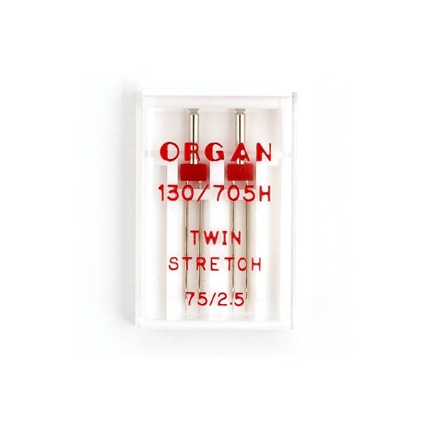 Иглы "Organ" двойные супер №75/2,5 для БШМ упак,2 иглы