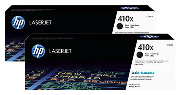 Картридж для лазерного принтера HP 410X (CF410XD) черный, оригинал