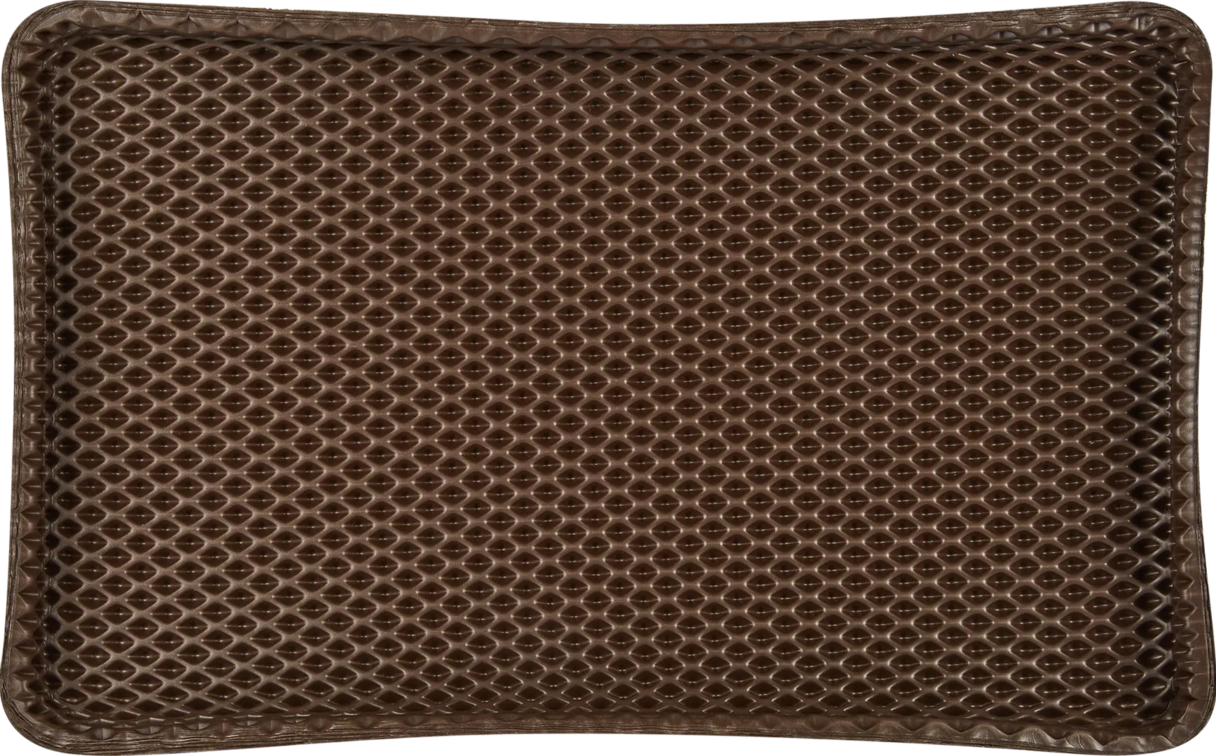 Лоток универсальный полипропилен Ромб 31x51 см цвет коричневый