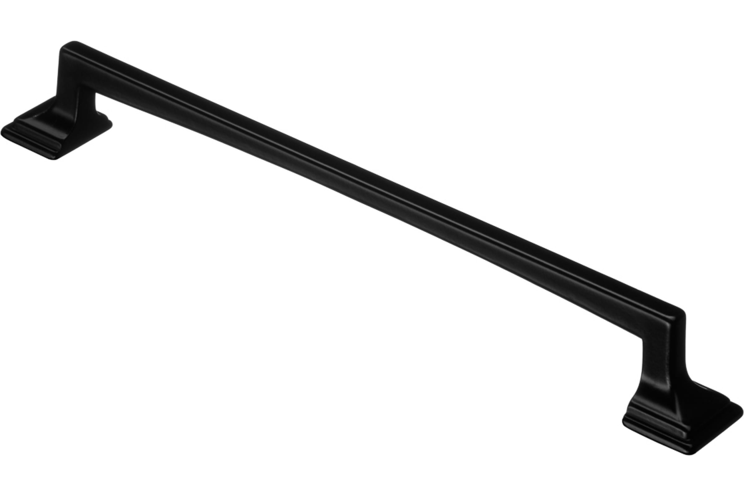 KERRON Ручка-скоба, 160 мм, матовый черный RS-108-160 BL