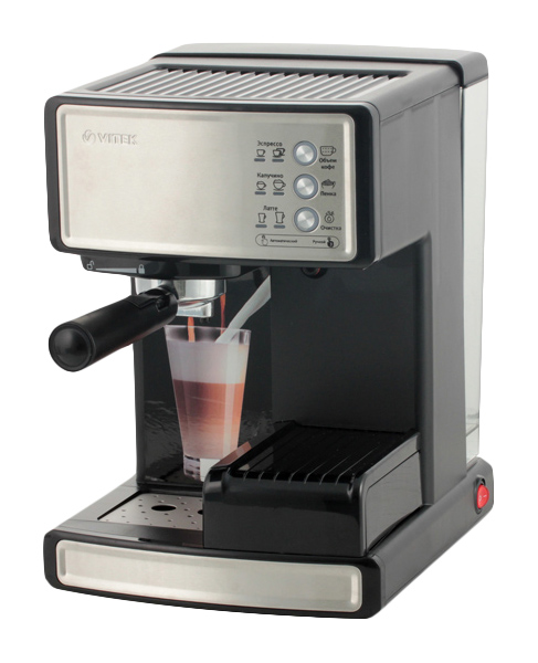 Рожковая кофеварка Vitek VT-1514 Black
