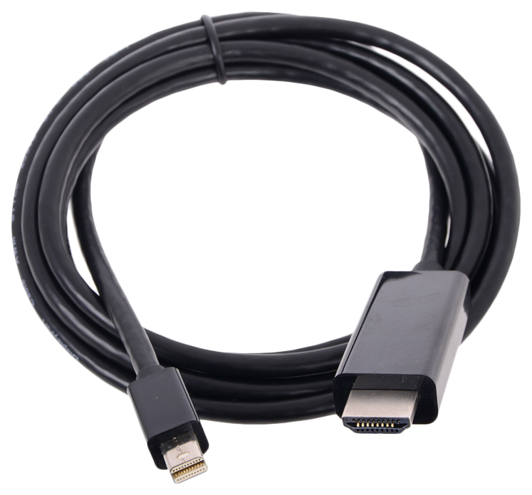 Кабель VCOM DisplayPort-HDMI, M-M 1,8м Black (CG695-B)