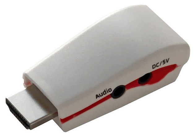 Переходник 5bites HDMI-VGA, M-F White (AP-022)