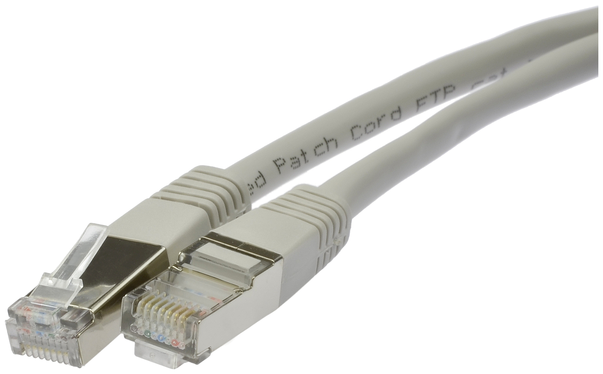 Кабель NoBrand RJ45-RJ45, M-M 7,5м Grey