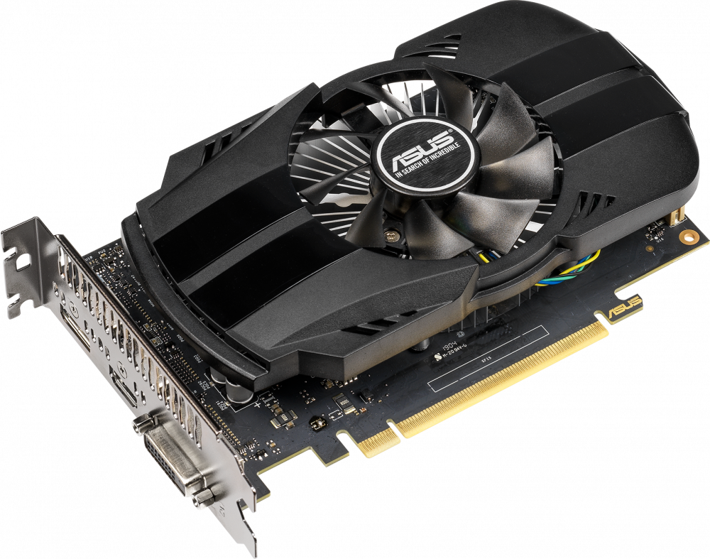 Видеокарта ASUS NVIDIA GeForce GTX 1650 Phoenix OC (90YV0CV0-M0NA00)