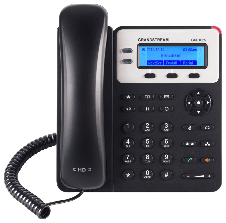 IP-телефон Grandstream GXP-1625 Black (GXP-1625)