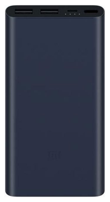 Внешний аккумулятор Xiaomi Mi Power Bank PLM09ZM 10000 mAh (VXN4229CN ) Black