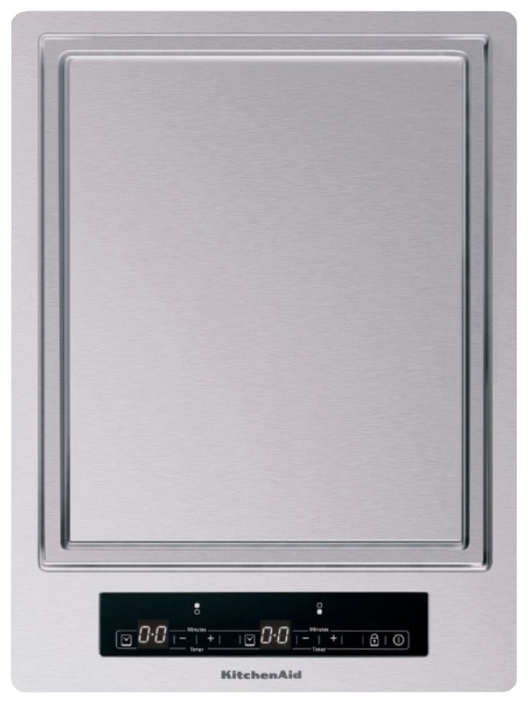 Встраиваемая варочная панель индукционная KitchenAid KHTD2 38510 Silver
