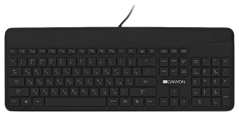 Проводная клавиатура CANYON CNS-HKB5 Black