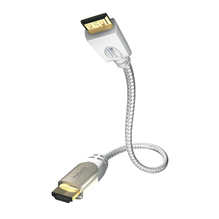 Кабель In-Akustik Premium HDMI - Mini HDMI, 1,5м White