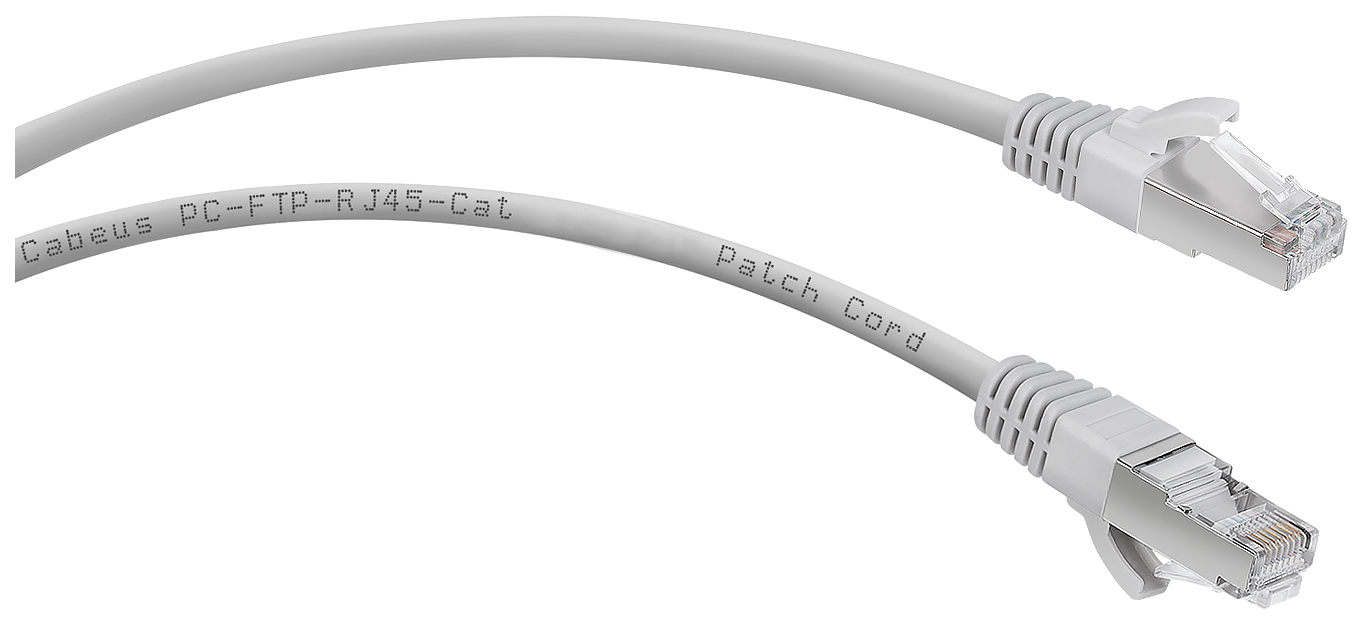 Кабель NoBrand RJ45-RJ45, M-M 15м Grey