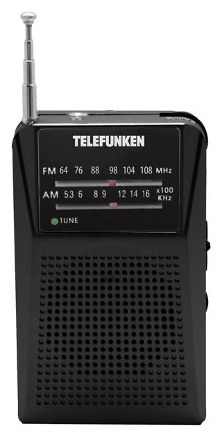 Радиоприемник Telefunken TF-1641 Black