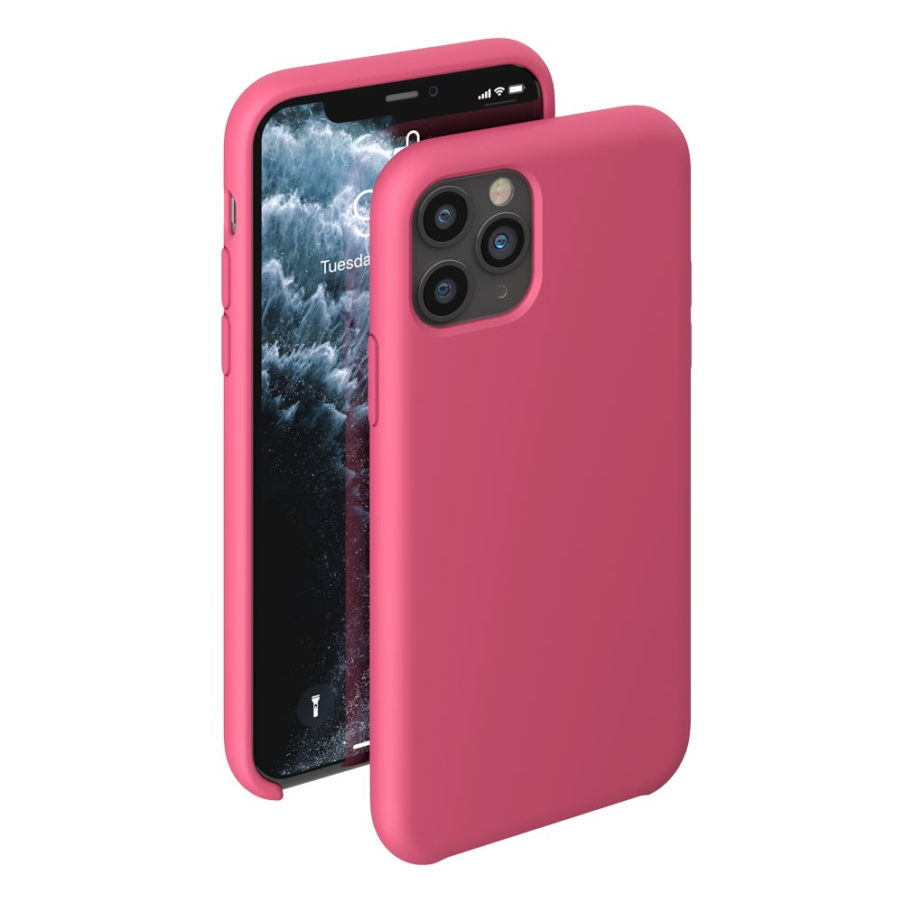 Чехол Deppa Liquid Silicone Case для Apple iPhone 11 Pro Pink