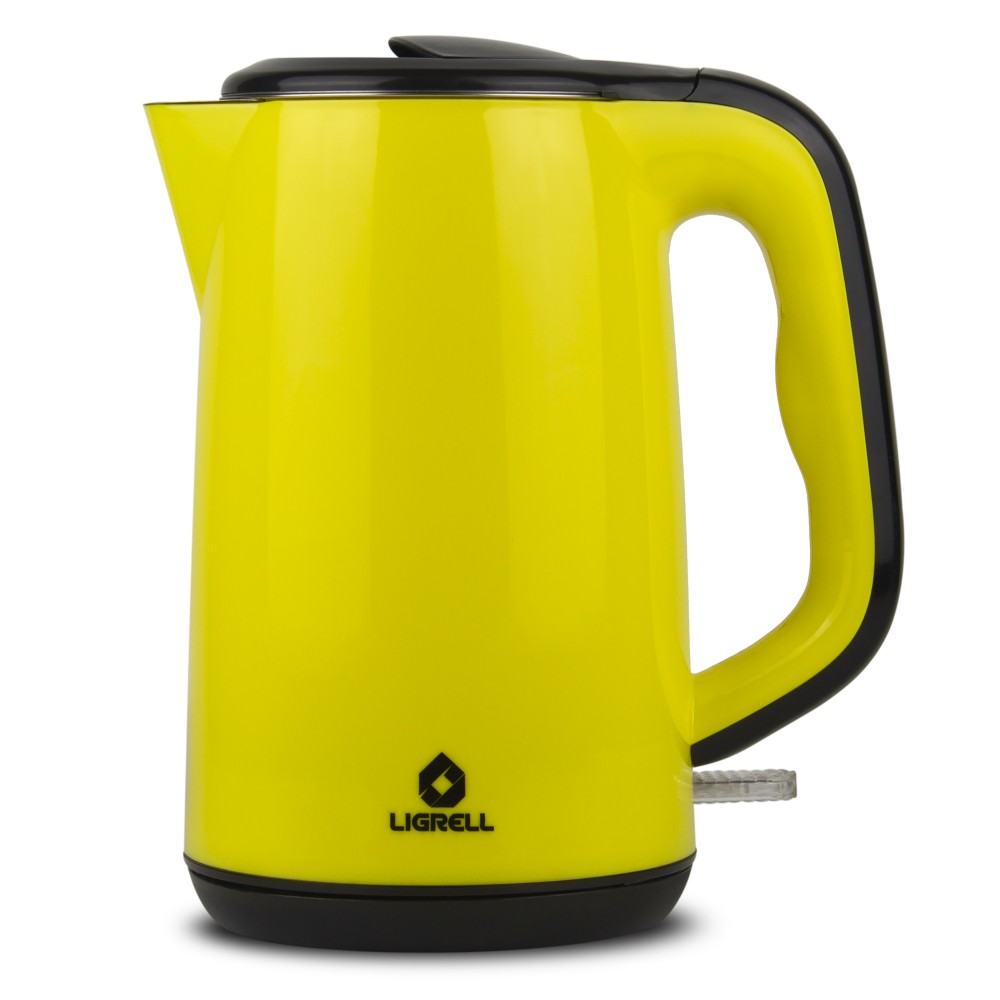 Чайник электрический LIGRELL LEK-2022PS желтый
