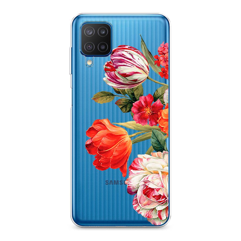 Чехол Awog на Samsung Galaxy M12 / Самсунг M12 "Весенний букет"