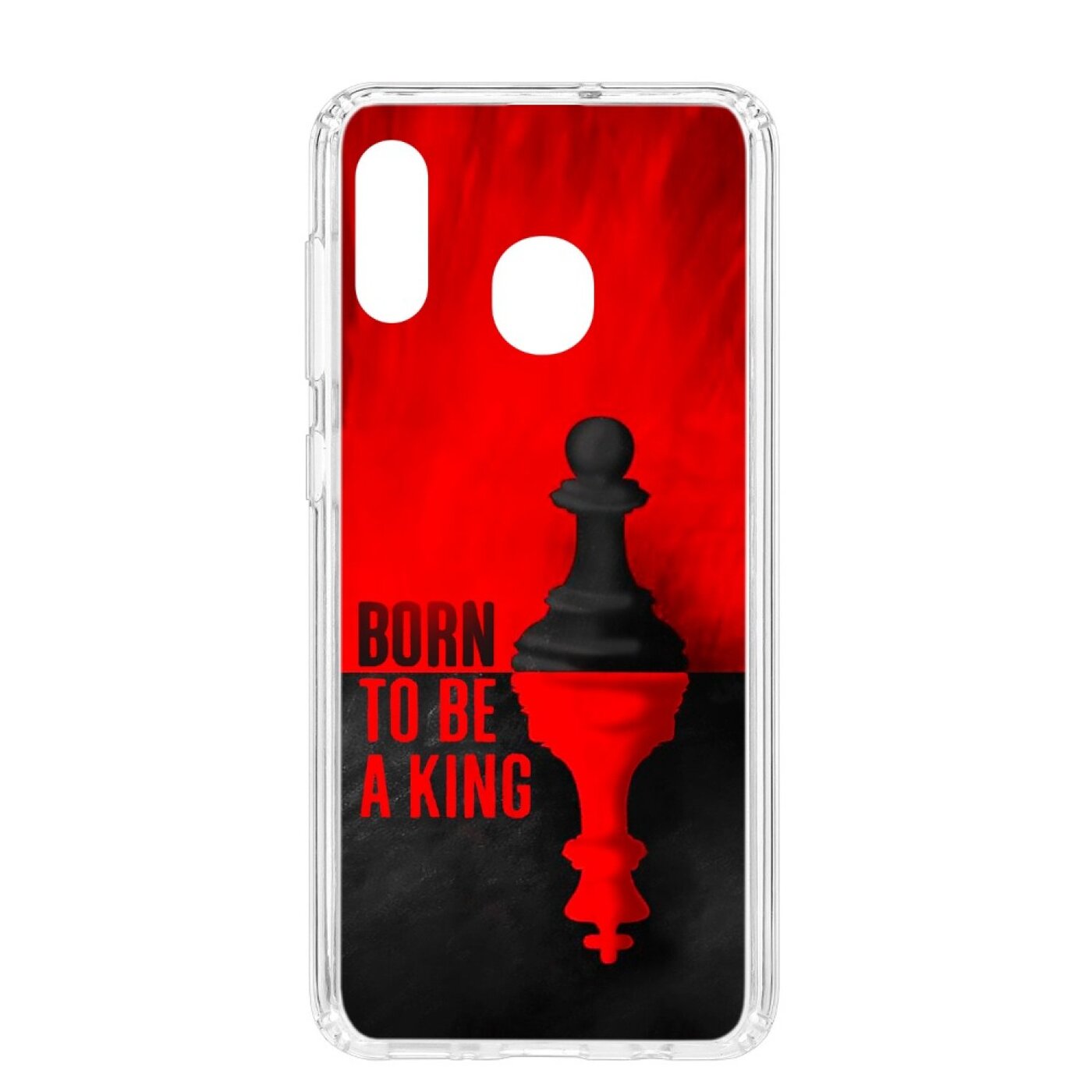 Чехол на Samsung Galaxy A20 2019 Kruche Print Born to be a King
