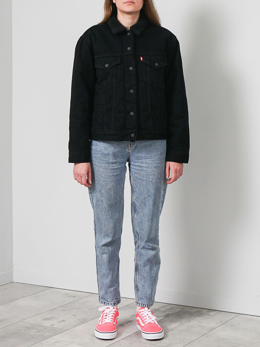 Джинсовая куртка женская Levi's 36137-0015 черная S