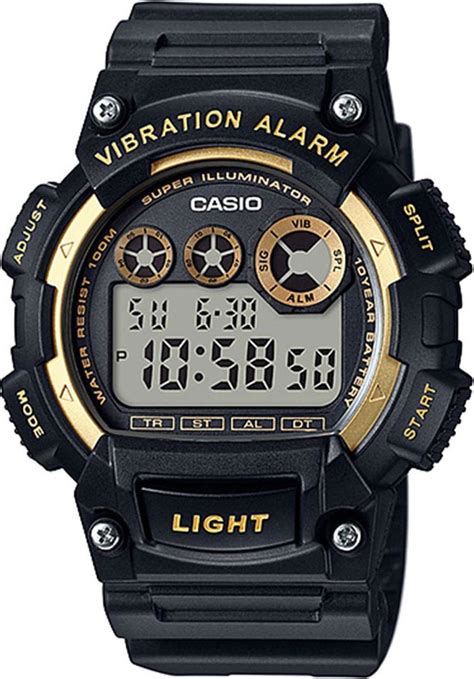 Наручные часы мужские Casio W-735H-1A черные