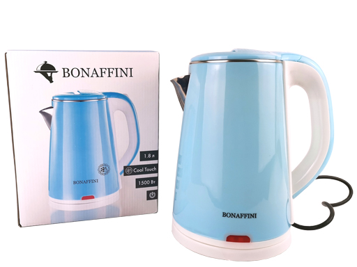 Чайник электрический Bonaffini ELK0002 1.8 л Blue