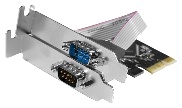 PCI-e контроллер COM ORIENT XWT-PE2S1PV2 WCH CH382 chipset