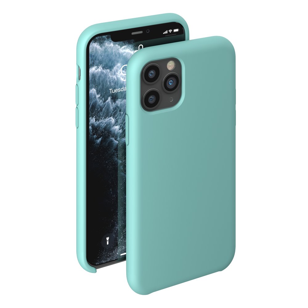 Чехол Deppa Liquid Silicone Case для Apple iPhone 11 Pro Light Green