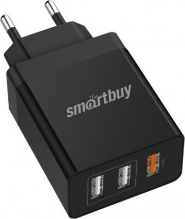 Сетевое зарядное устройство SmartBuy FLASH Black (SBP-1030)