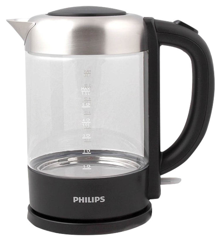 Чайник электрический Philips Avance Collection 1.5 л белый, черный