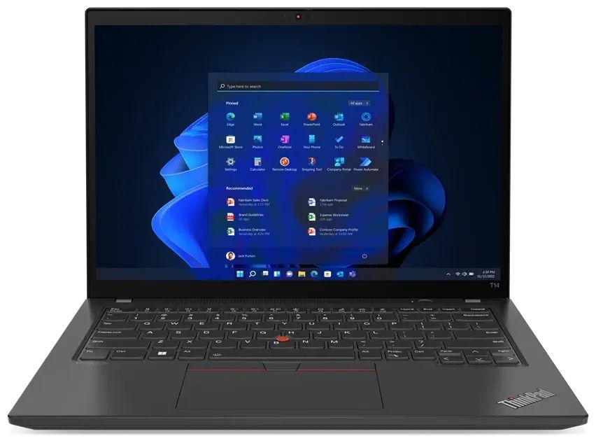 Ноутбук Lenovo ThinkPad T14 Gen 3 Gray (21AH00BCRT)