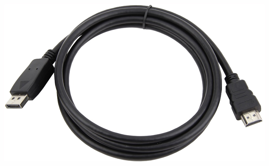 Кабель Cablexpert DisplayPort-HDMI, M-M 3м Black (CC-DP-HDMI-3M)
