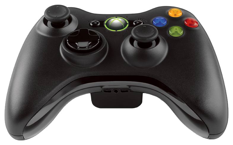 Геймпад Microsoft для Xbox 360/PC Black (JR9-00010)