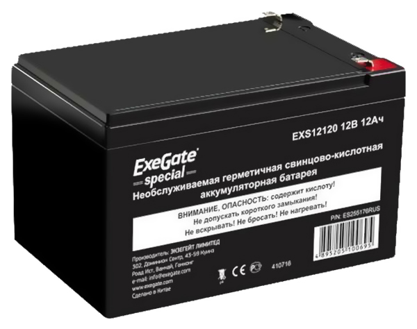 Аккумулятор для ИБП ExeGate EXS12120