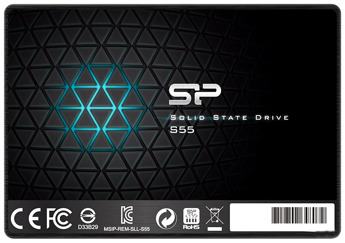 SSD накопитель Silicon Power Slim S55 2.5" 480 ГБ (SP480GBSS3S55S25)