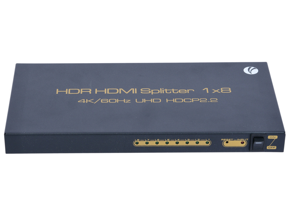 Разветвитель HDMI VCOM 1-8  2,0v DD428